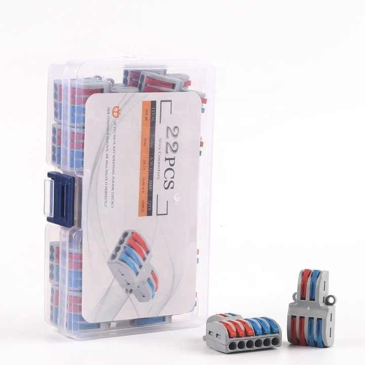 Conectori Cablu 2-4 (2 Intrări - 4 Ieșiri) | Pentru MYF/FY, 0,08-4 mm² ...